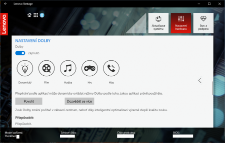Návod: Jak vrátit do ThinkPadu s Windows 10 ovládací panel Dolby Audio ...