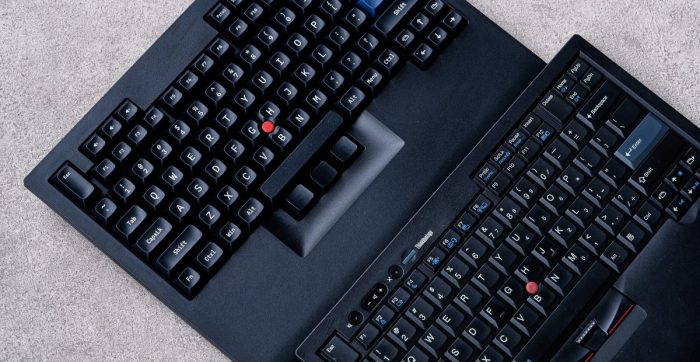 TEX Shinobi je fanouškovská sedmiřadá mechanická klávesnice s ...